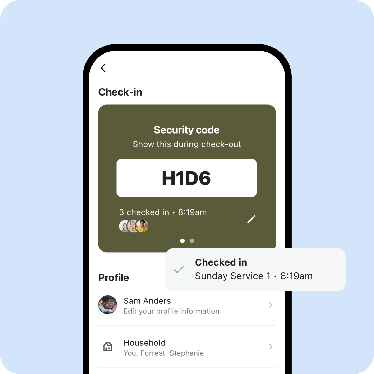 Check In | Subsplash Check In